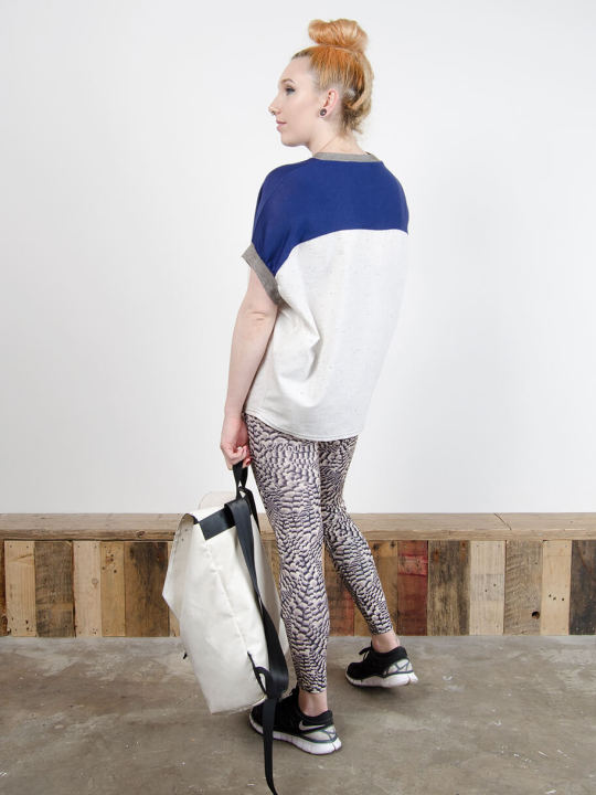 Box Jumper in Cream x Mint – Antiform